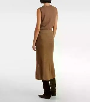 Max Mara Wool Sweater Vest - Brown