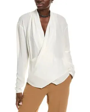 Brunello Cucinelli Silk Tshirt - White