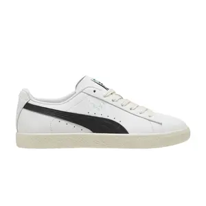 PUMA Clyde Leather Sneakers - White