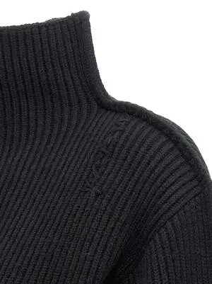Marni Ribbed High Neck Sweater