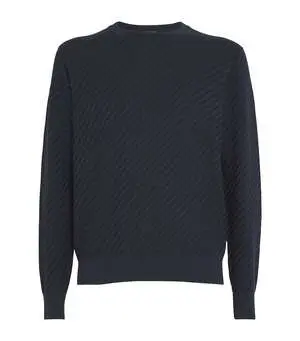 Brioni Cotton-silk-cashmere Sweater
