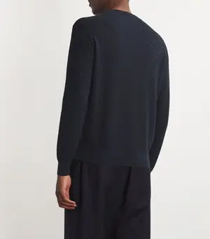 Brioni Cotton-silk-cashmere Sweater