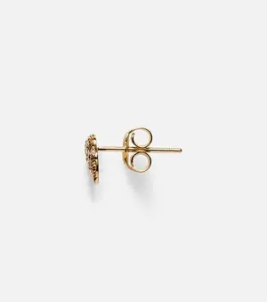 SYDNEY EVAN Croissant Small Stud Earring