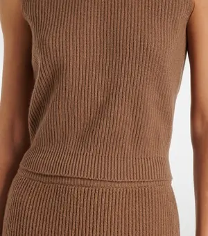Max Mara Wool Sweater Vest - Brown