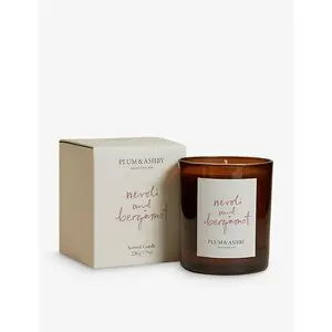PLUM AND ASHBY Neroli And Bergamot Scented Wax Candle 220g - One-color