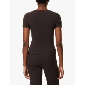TALA 365 Sculpt Short-sleeve Top - Espresso