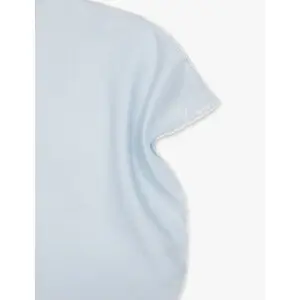 REISS Liam Polka-dot Silk Pocket Square - Light Blue