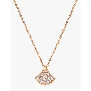 BVLGARI Divas' Dream 18ct And Diamond Necklace - Rose Gold