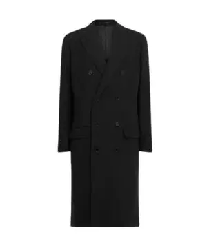 ALLSAINTS Arcade Lapel-collar Relaxed-fit Coat