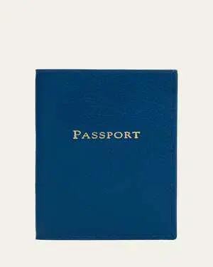 GRAPHIC IMAGE Leather Passport Holder