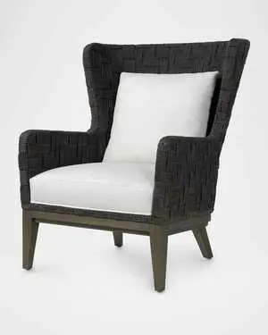 PALECEK Dillon Wingback Chair - Grey