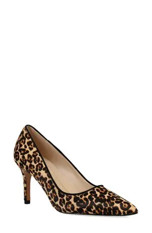 Pelle Moda Lizel 2 Pointed Toe Pump - Black/ Tan