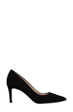 Pelle Moda Lizel 2 Pointed Toe Pump - Black