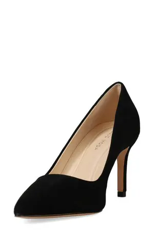 Pelle Moda Lizel 2 Pointed Toe Pump - Black