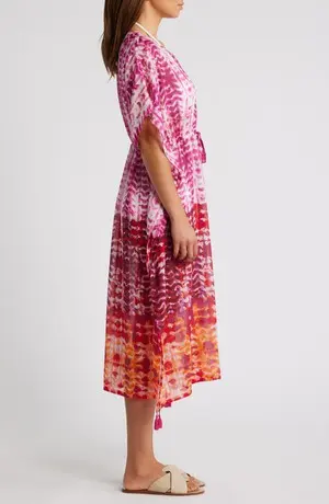 BEACHLUNCHLOUNGE Cedna Maxi Cover-up - Coral Breeze