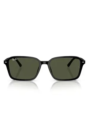 Ray-ban 58mm Square Sunglasses - Black