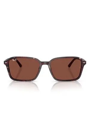 Ray-ban 58mm Square Sunglasses - Red