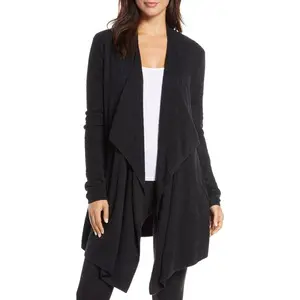 Barefoot Dreams Cozychic™ Lite Island Cardigan - Black