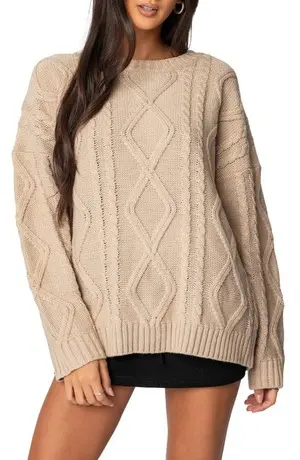 Edikted Chunky Sweaters For Women