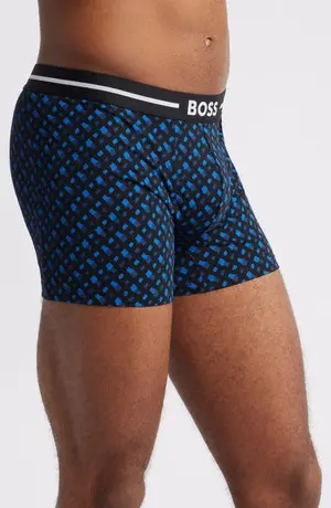 Hugo Assorted 3-pack Bold Stretch Cotton Boxer Briefs