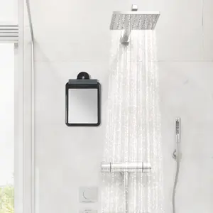ZADRO Fogless Shower Mirror For Travel With Suction Cup & Squeegee