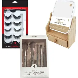 PURSONIC Glamour Essentials Bundle 3 Piece Set - Beige