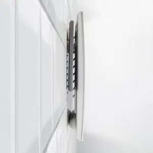 ZADRO Fogless Lighted Shower Mirror With Mount & Rechargeable
