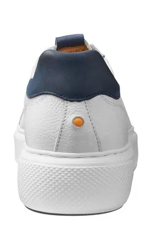 Samuel Hubbard Sunset Sneakers - White/ Blue Leather