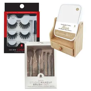 PURSONIC Glamour Essentials Bundle 3 Piece Set - Beige