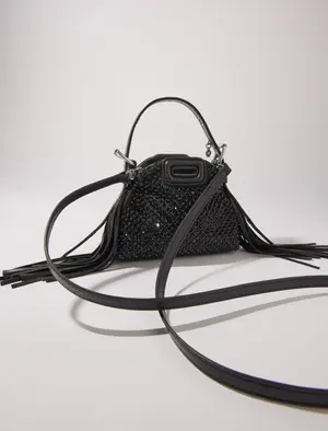 Maje Miss M Nano Rhinestone Bag