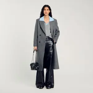 Sandro Double-neck Knit Sweater