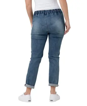 RIPE MATERNITY Denim Jogger - Blue