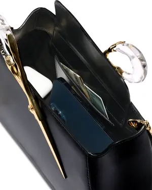 Alexis Bittar The Scissor Leather Clutch