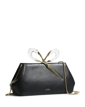 Alexis Bittar The Scissor Leather Clutch