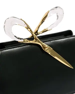 Alexis Bittar The Scissor Leather Clutch