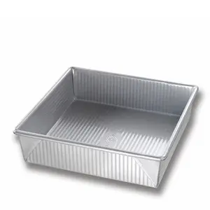 USA PAN 8 Square Cake Pan - No Color