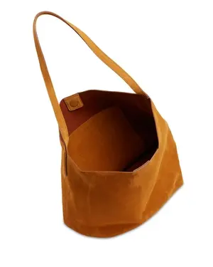MANSUR GAVRIEL Everyday Cabas Suede Tote - Cuoio