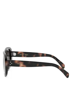 Celine Geometric Sunglasses 55mm - Havan/rovieux