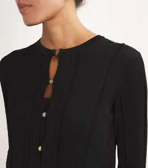 Maje Two-in-one Tank Top And Cardigan Set