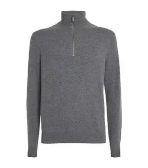 Falke Cashmere Quarter Zip Sweater
