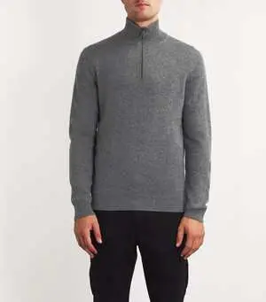Falke Cashmere Quarter Zip Sweater
