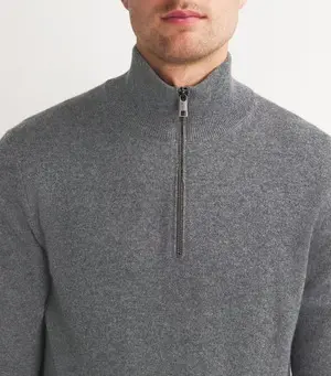 Falke Cashmere Quarter Zip Sweater