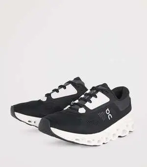 On Cloudstratus 3 Lace-up Sneakers - Black
