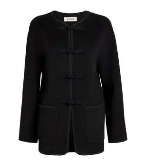 RÓHE Mandarin-closure Jacket