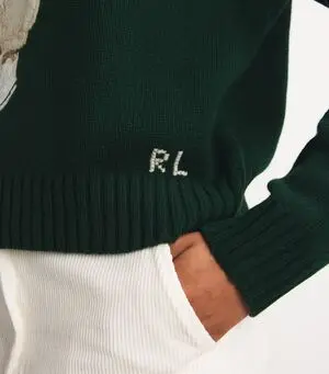 Ralph Lauren Preppy Polo Bear Sweater