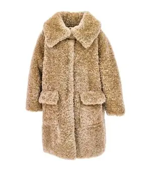 Monnalisa Longline Teddy Coat