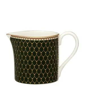 Halcyon Days Antler Trellis Creamer Jug - Green