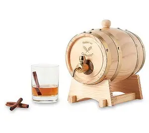 FOSTER & RYE Whiskey Barrel Drink Dispenser