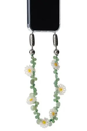 OSSA For Fwrd Gemstone Wristlet - Daisy