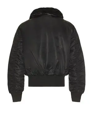 Alpha Industries B-15 Heritage Fit Flight Jacket - Black